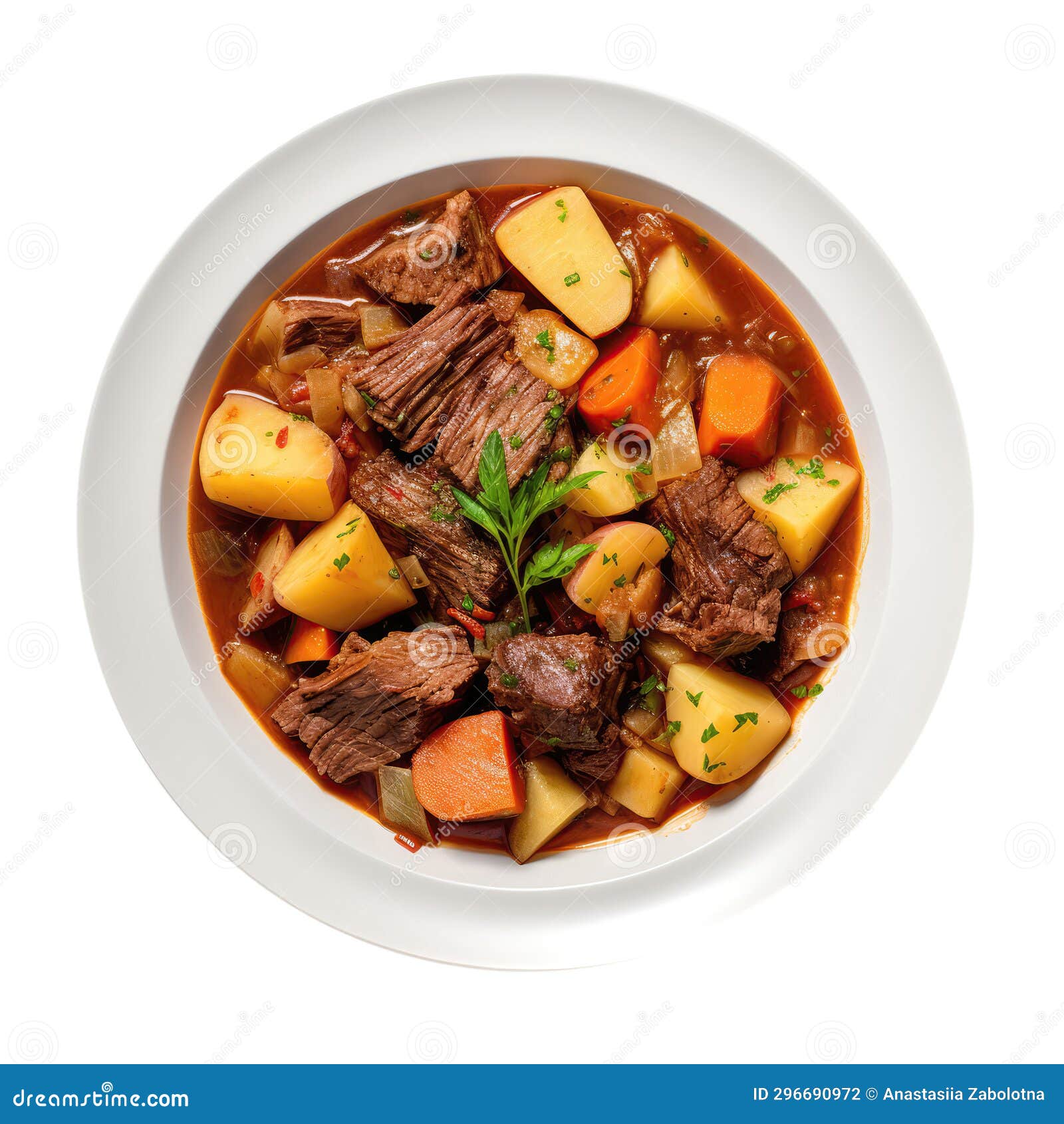 Beef Stew Retro Poster Layout Vector Illustration | CartoonDealer.com ...
