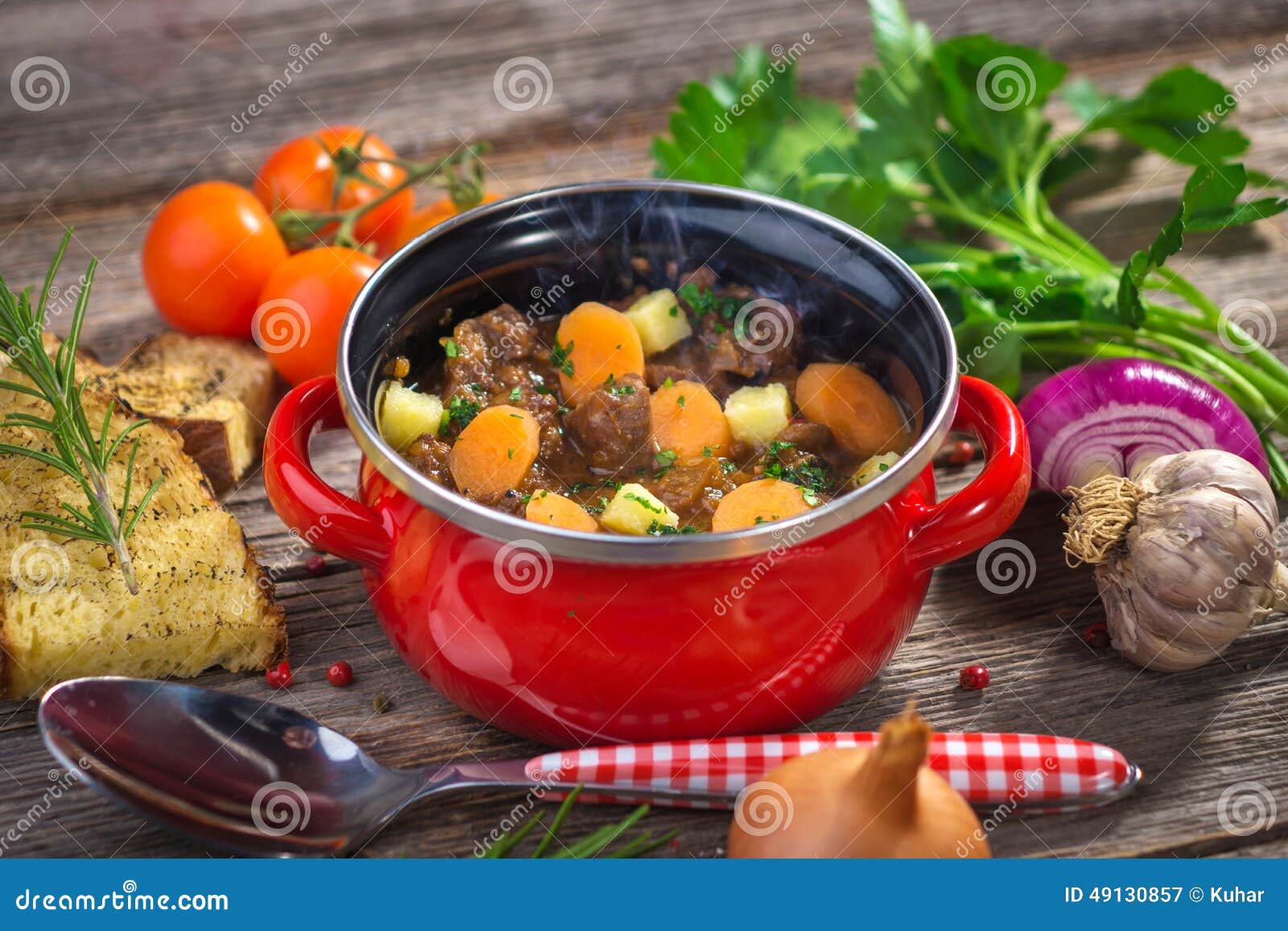 Beef Stew stock image. Image of dinner, potato, portion - 49130857