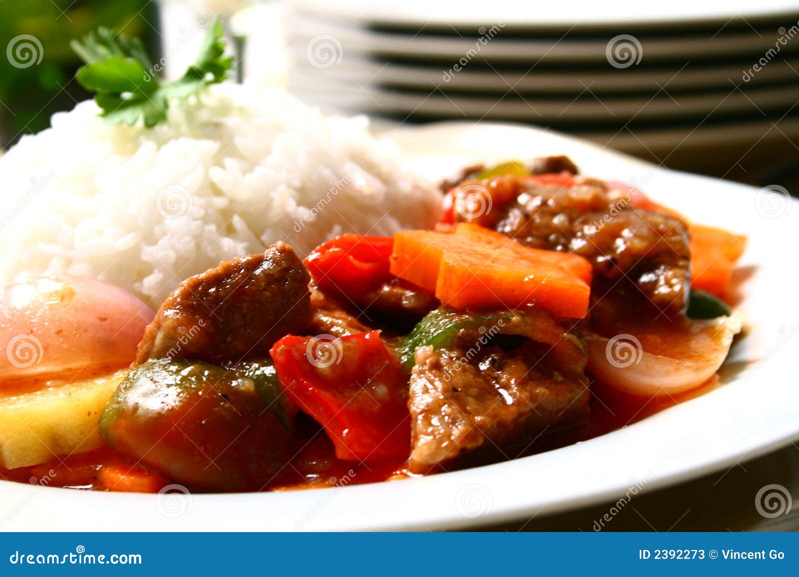 Beef stewed stock image. Image of food, vegetables, beef - 2392273