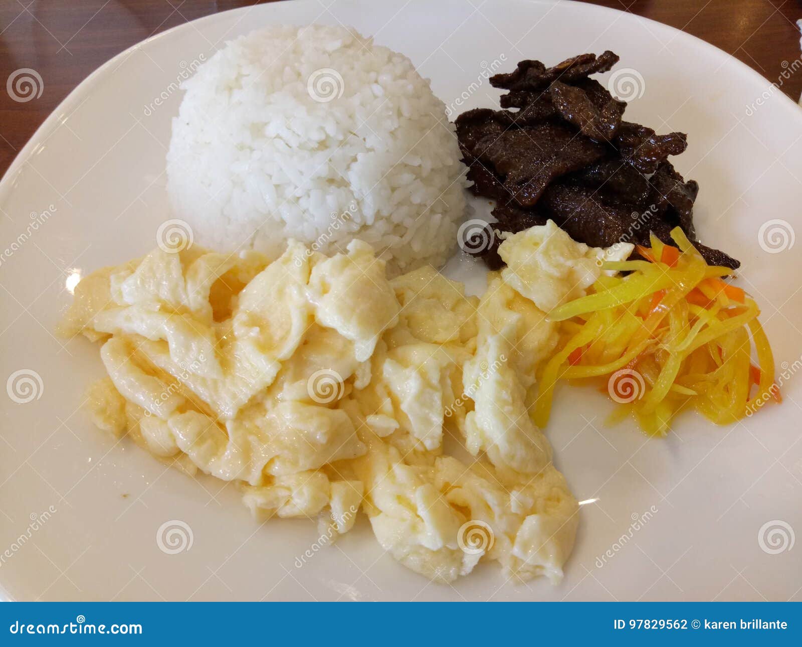 Beef tapa stock photo. Image of tapa, breakfast, beef - 97829562