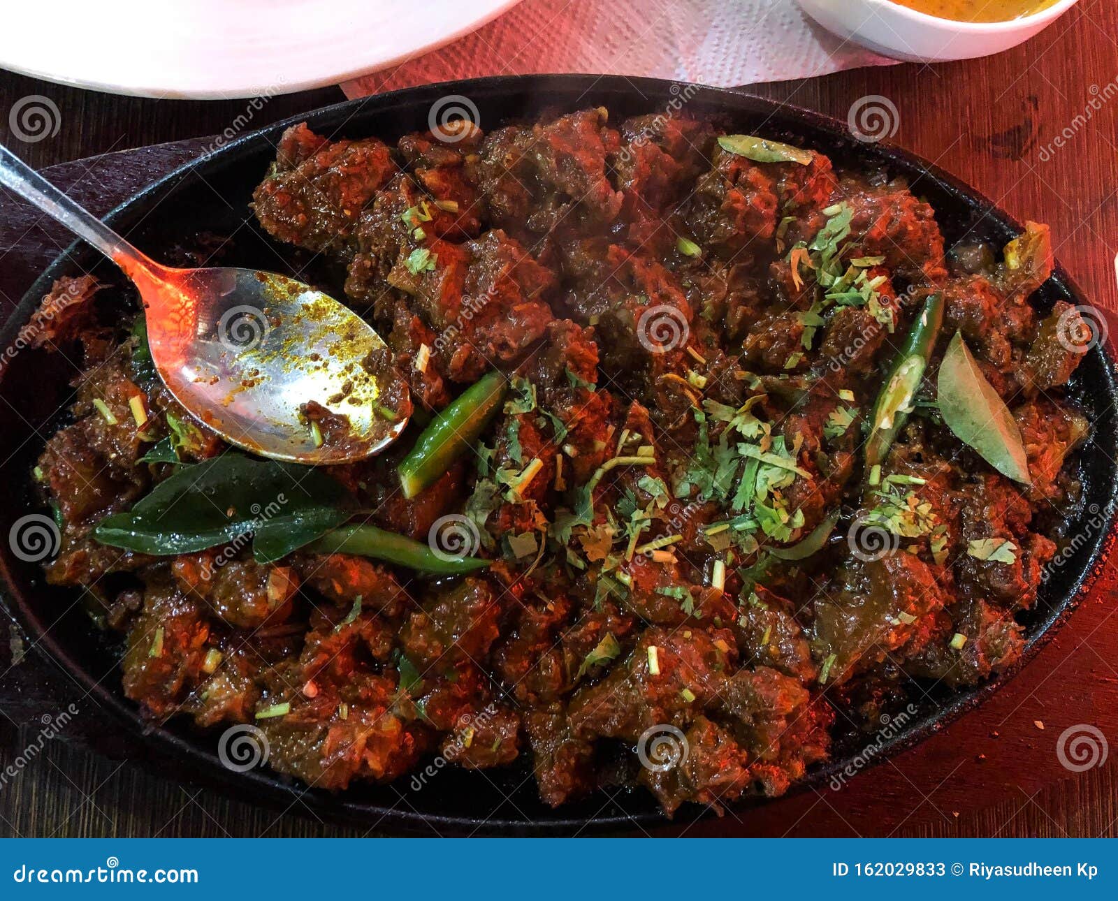 Beef Thava Tasty Kerala Dish in Malabar Side Stock Image - Image of ...