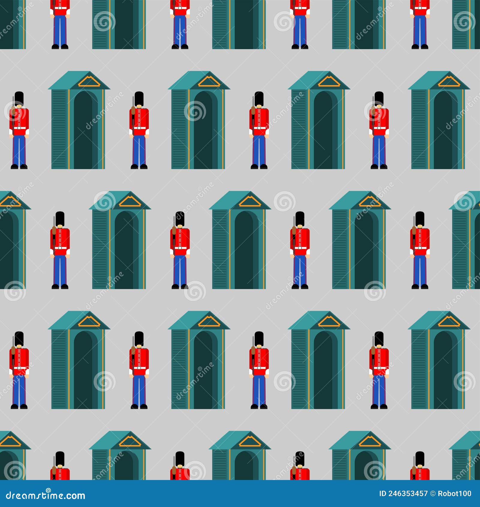 Beefeater British Royal Guardsman Pixel Art. 8 Bit Sentry Grenadier In ...