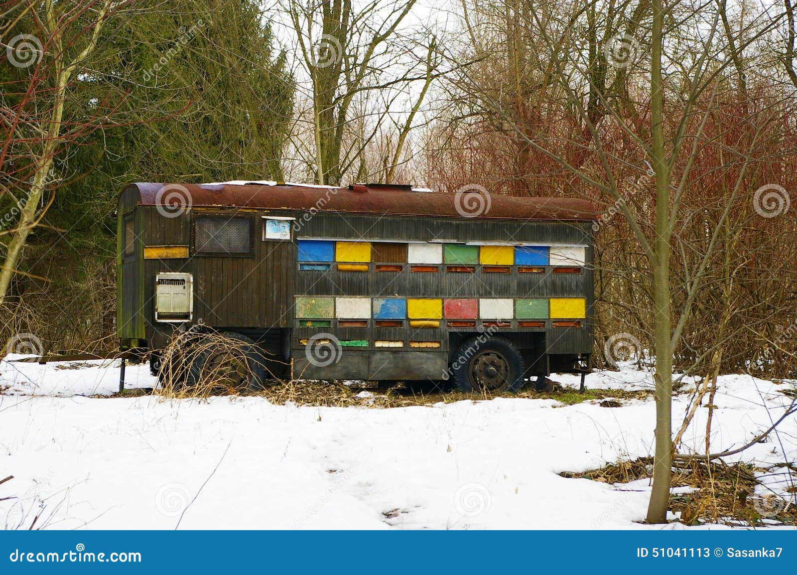 Beehive car stock image. Image of winter, outdoors, environment - 51041113