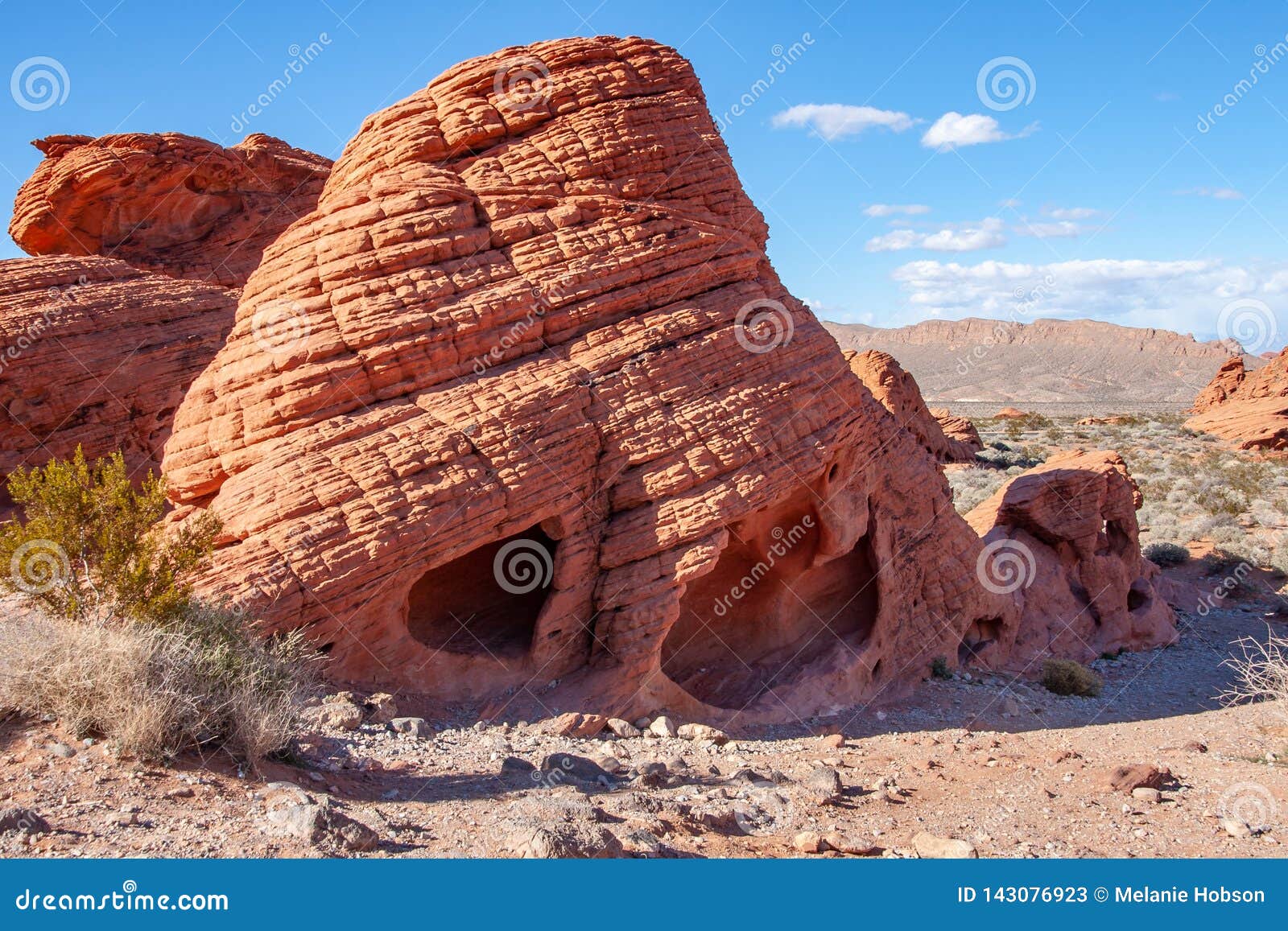 Beehive Rock Formations stock image. Image of blue, horizontal - 143076923
