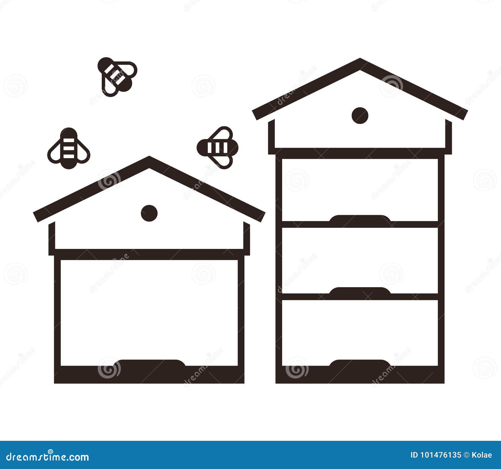 Langstroth Hive Stock Illustrations – 138 Langstroth Hive Stock ...