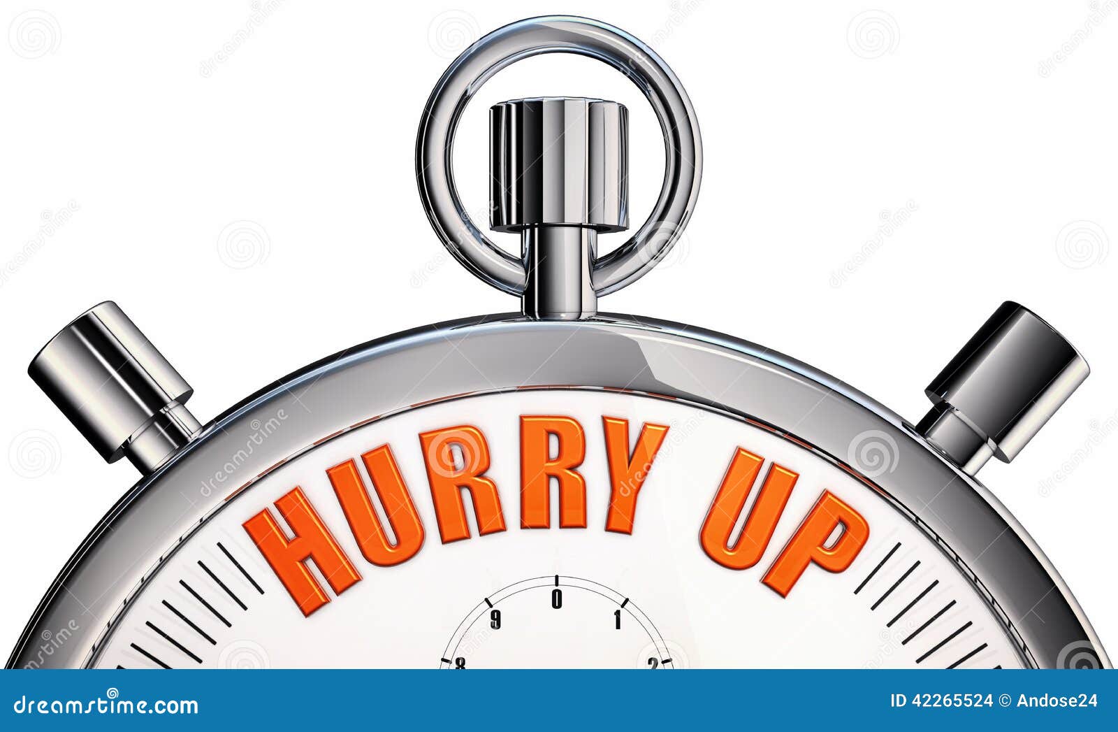 Beeilen Sie sich oben stock abbildung. Illustration von bezeichnung ...