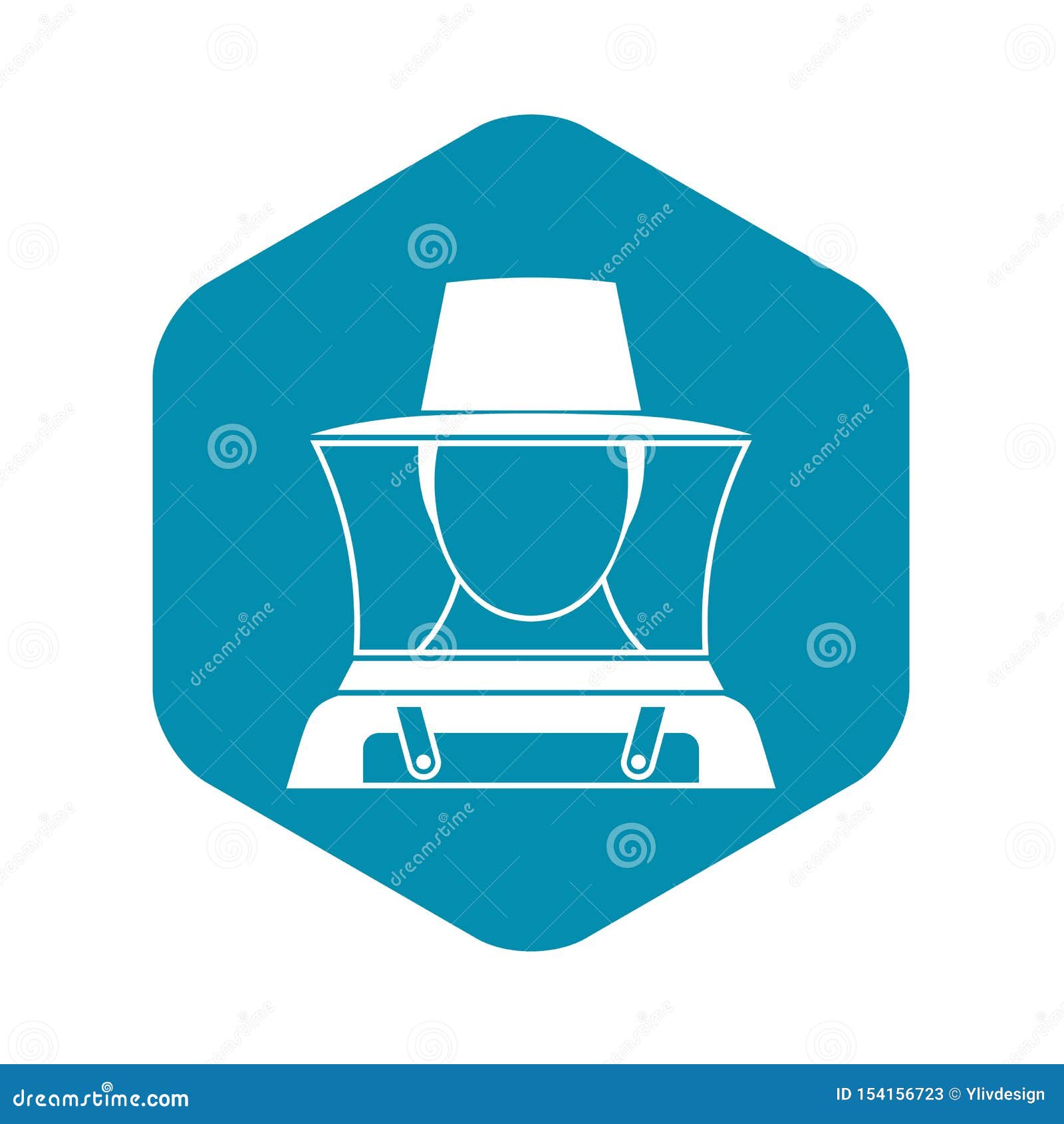 Beekeeper Icon, Simple Style Stock Vector - Illustration of profession ...