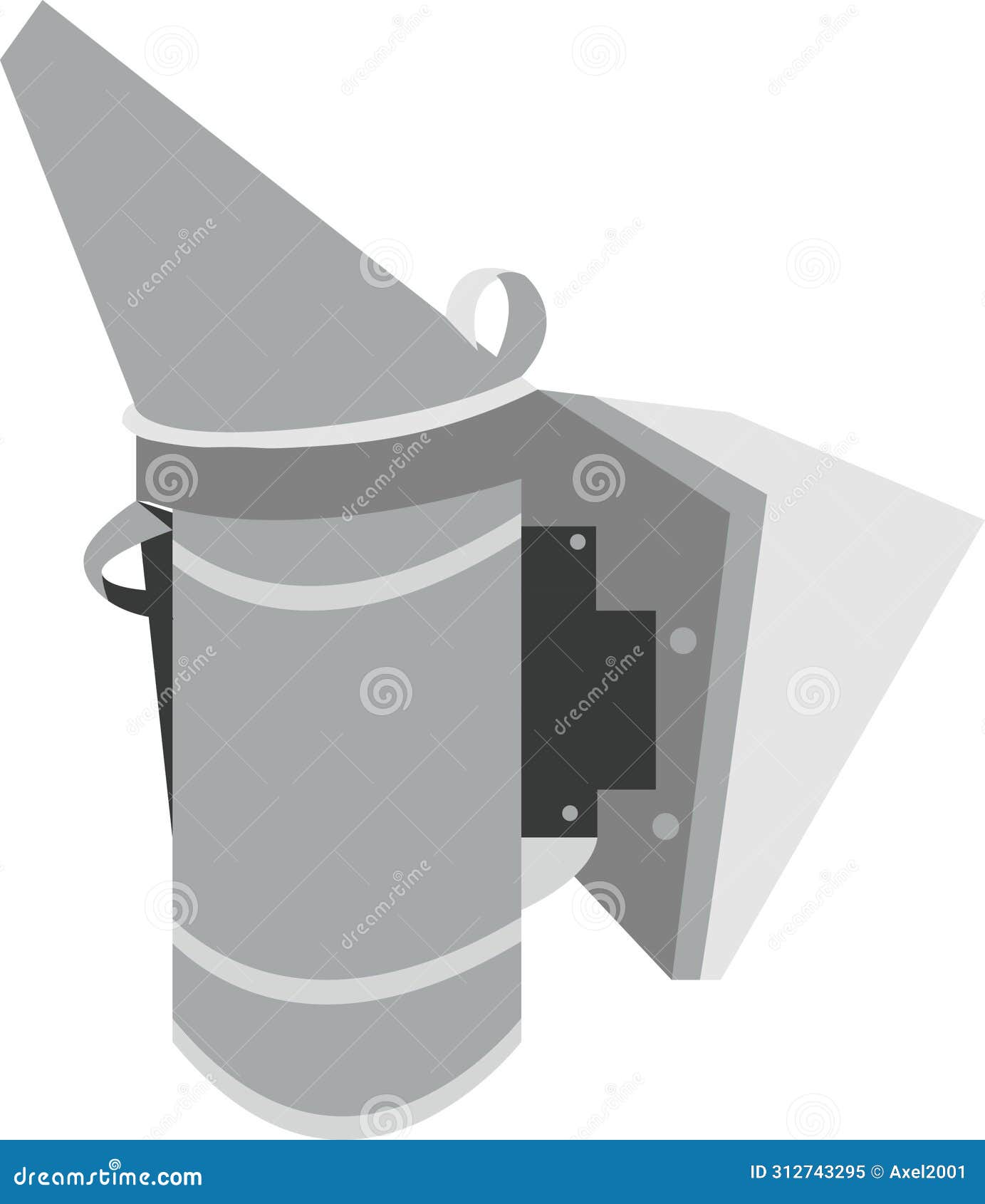 Bee Beekeeper Smoker With Leather Bellows, Imkado Smoker Realistic ...