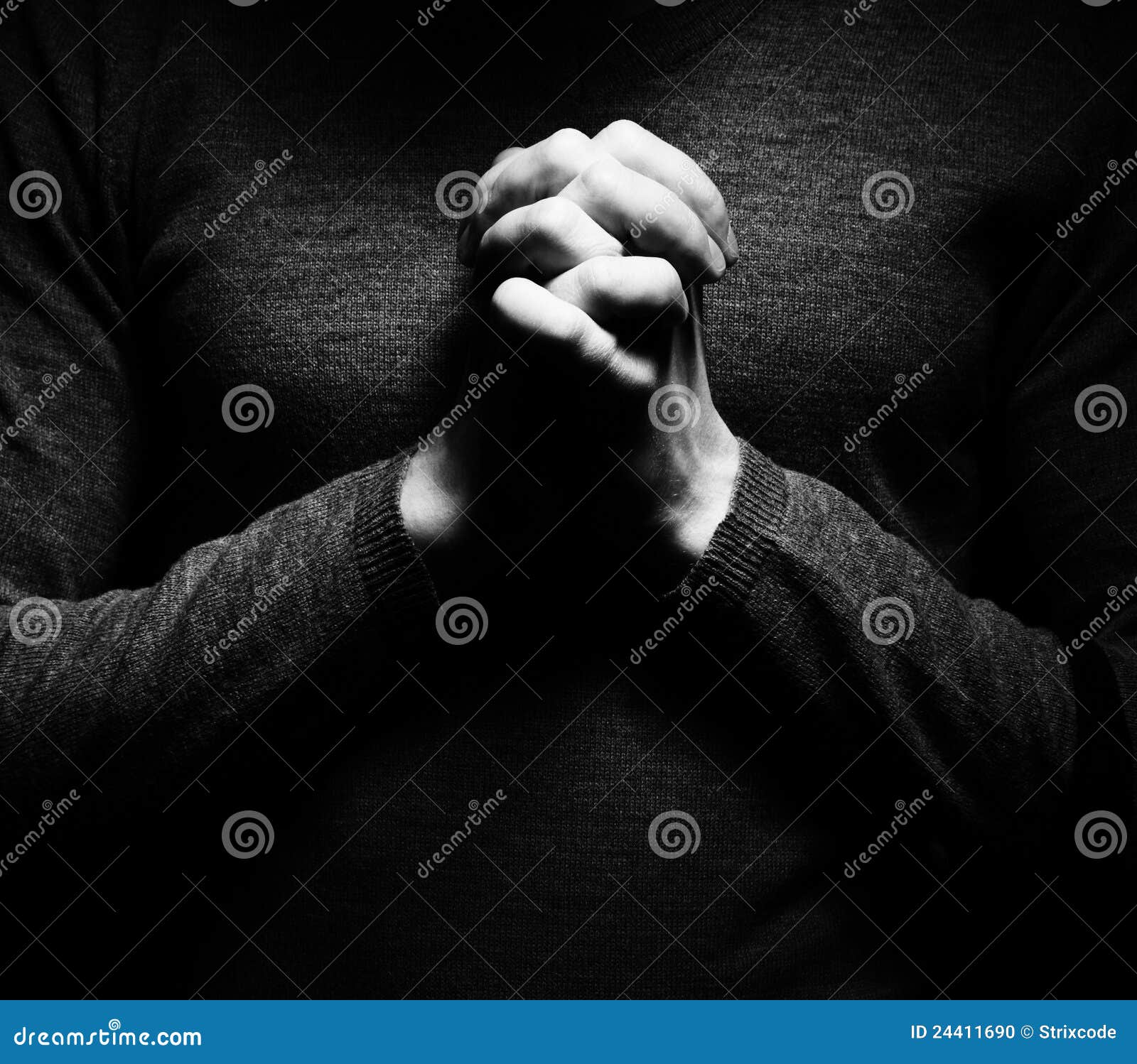 Beeld van gebed stock foto. Image of handen, rust, persoon - 24411690