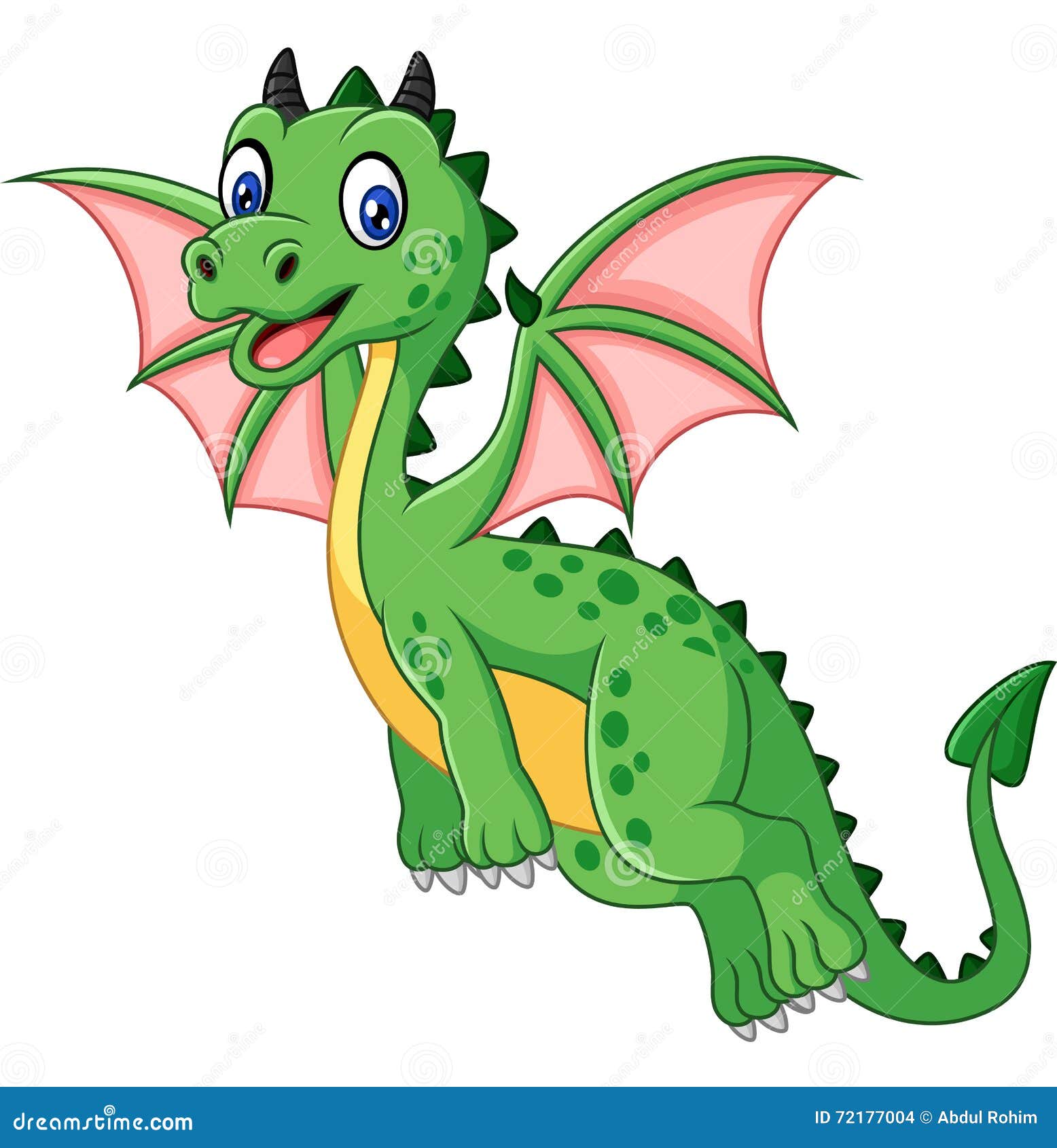 Groene Draak Vliegend