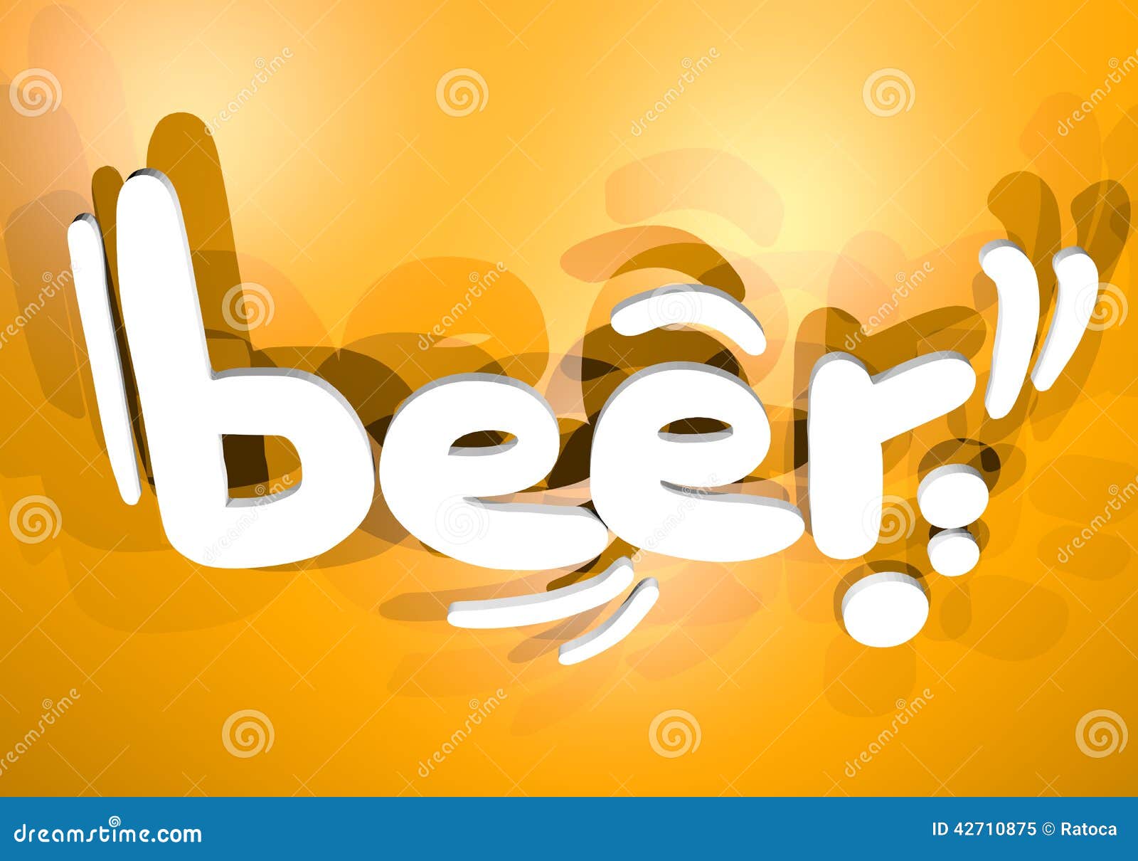 Beer banner stock illustration. Illustration of brew - 42710875