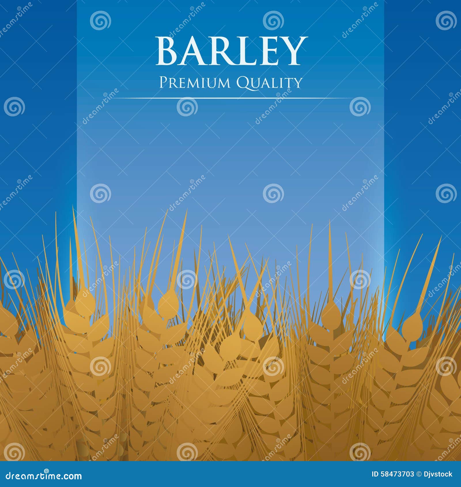 Beer and barley design. stock illustration. Illustration of concept ...