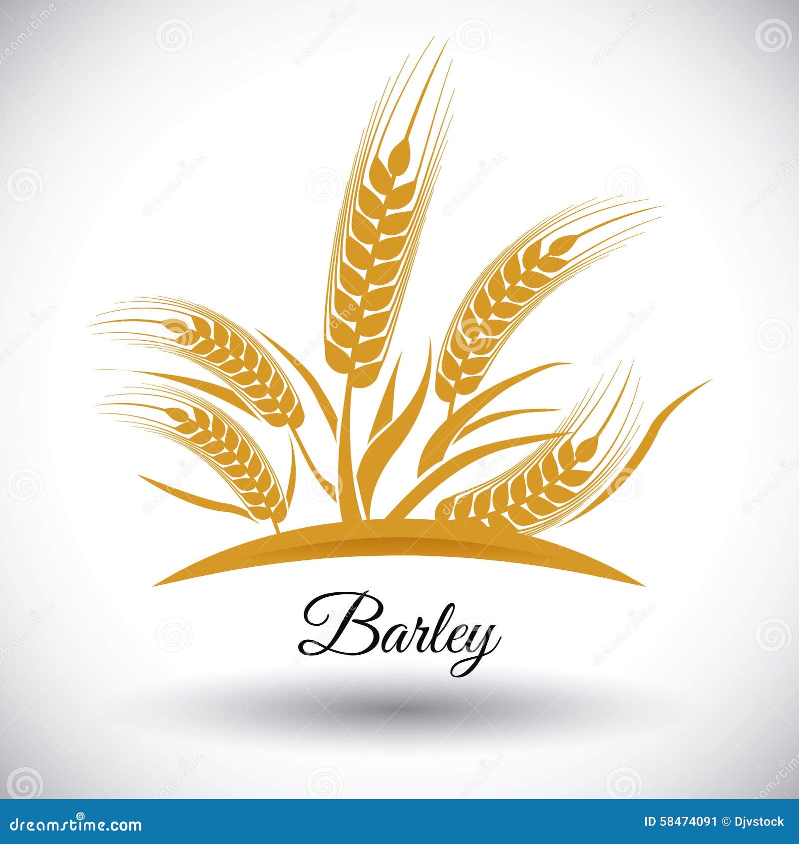 Beer and barley design. stock illustration. Illustration of banner ...