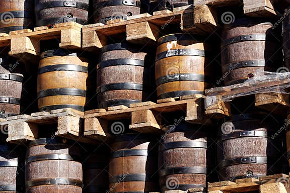 Beer barrels stock photo. Image of copy, copyspace, traditional - 37853686