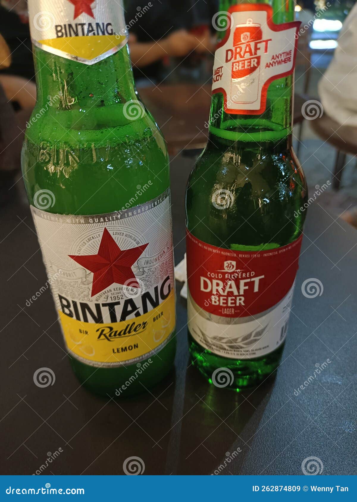 Beer bintang draft beer editorial stock image. Image of alcohol - 262874809
