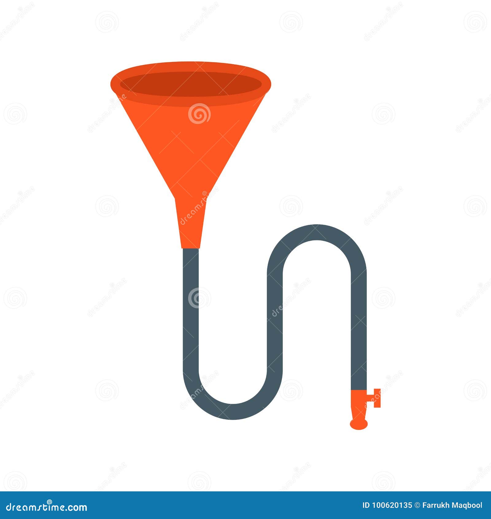 Beer Bong stock vector. Illustration of party, youth - 100620135