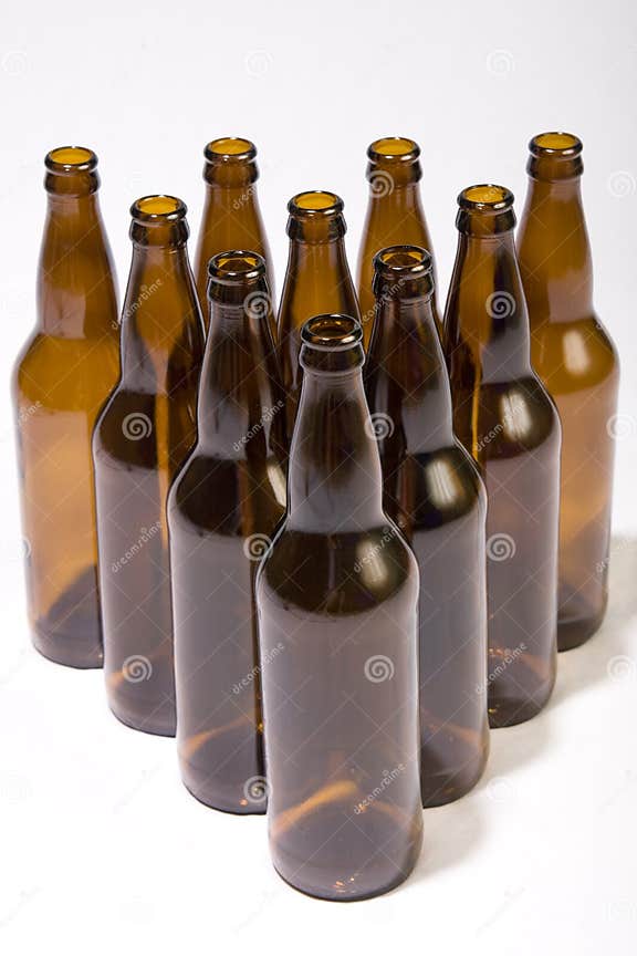 Beer Bottle Bowling stock image. Image of shine, beer - 10750295