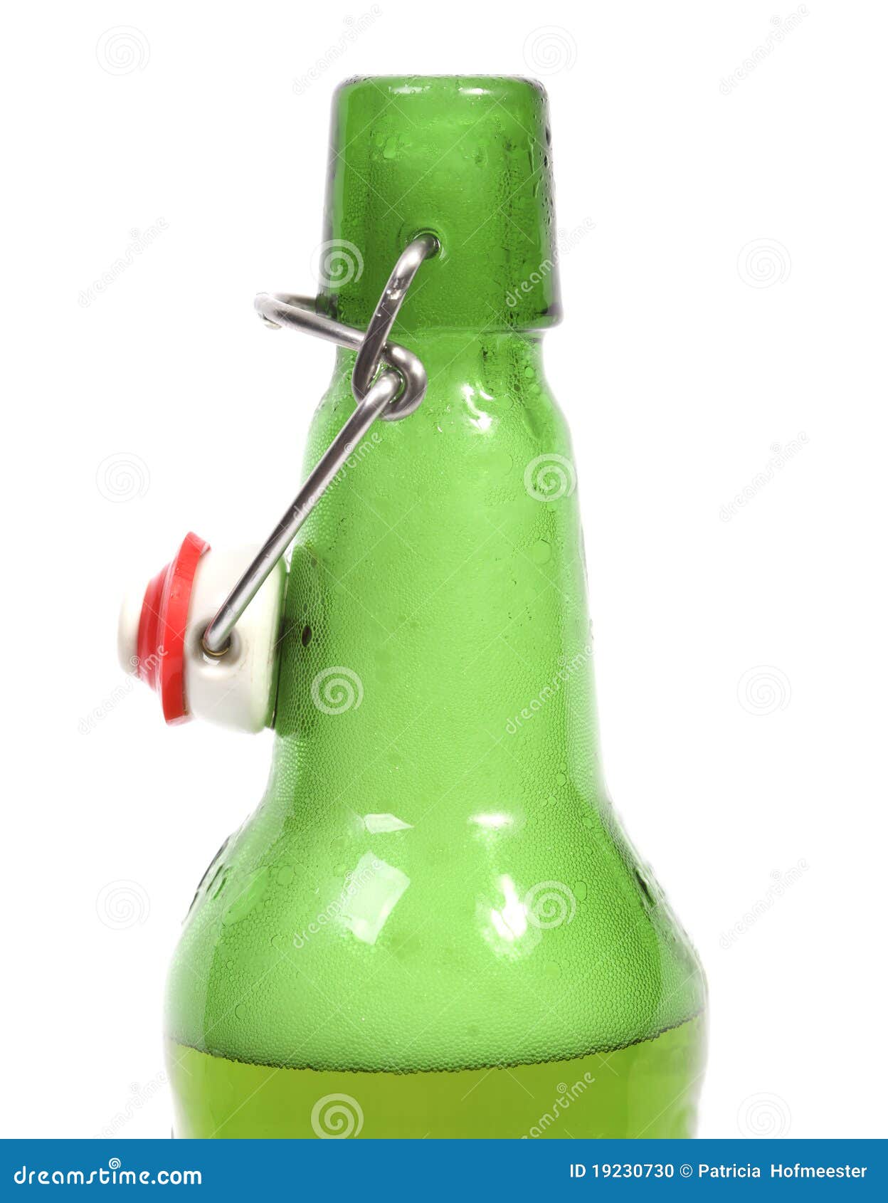 Beer bottle with bubbles stock photo. Image of famous - 19230730