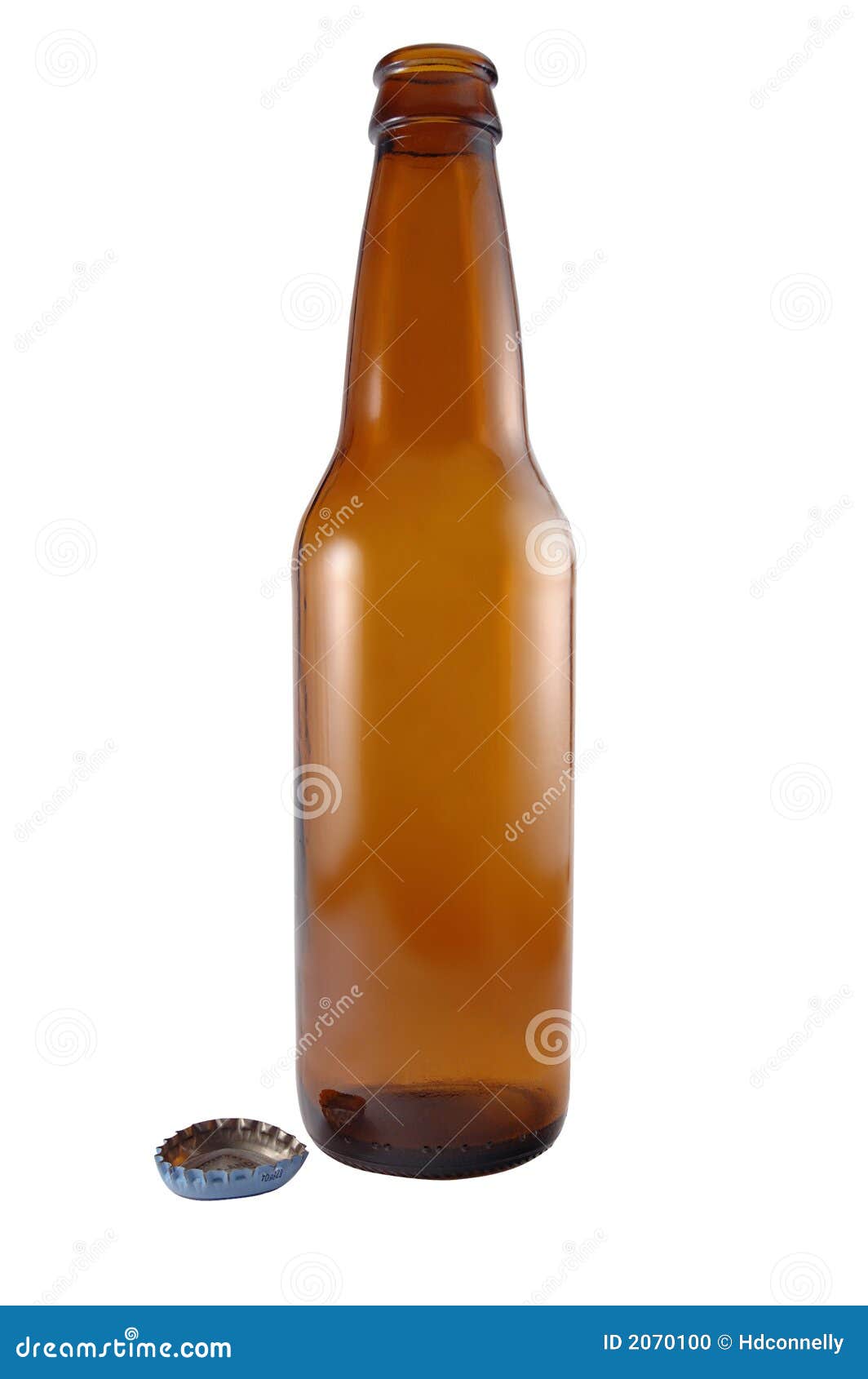 Beer bottle and cap stock photo. Image of recycle, bottle - 2070100