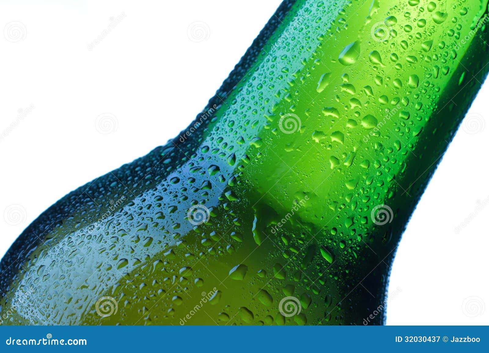 Beer bottle drops detail stock image. Image of alcohol - 32030437