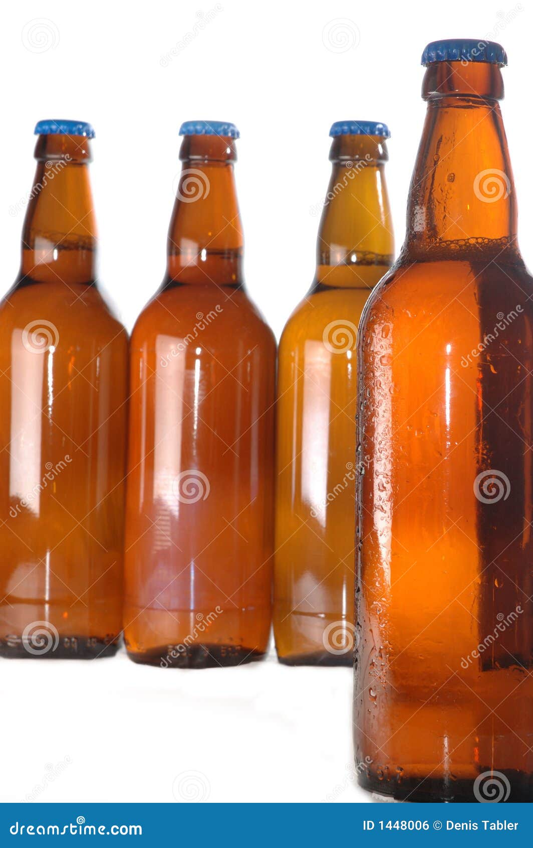 Beer bottles stock photo. Image of lager, bier, alcoholism - 1448006