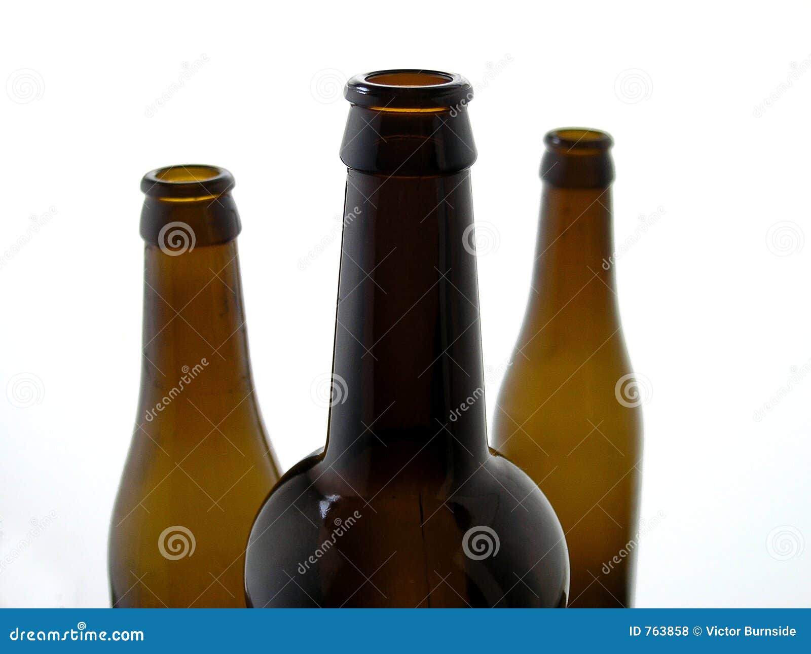 Beer Bottles stock photo. Image of tops, glass, drink, empty - 763858