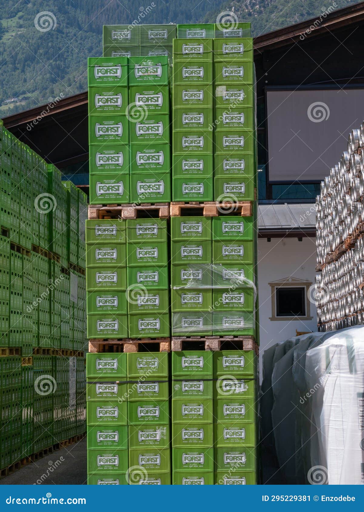 Beer Boxes of the Famous FORST Brewery Editorial Photo - Image of ...