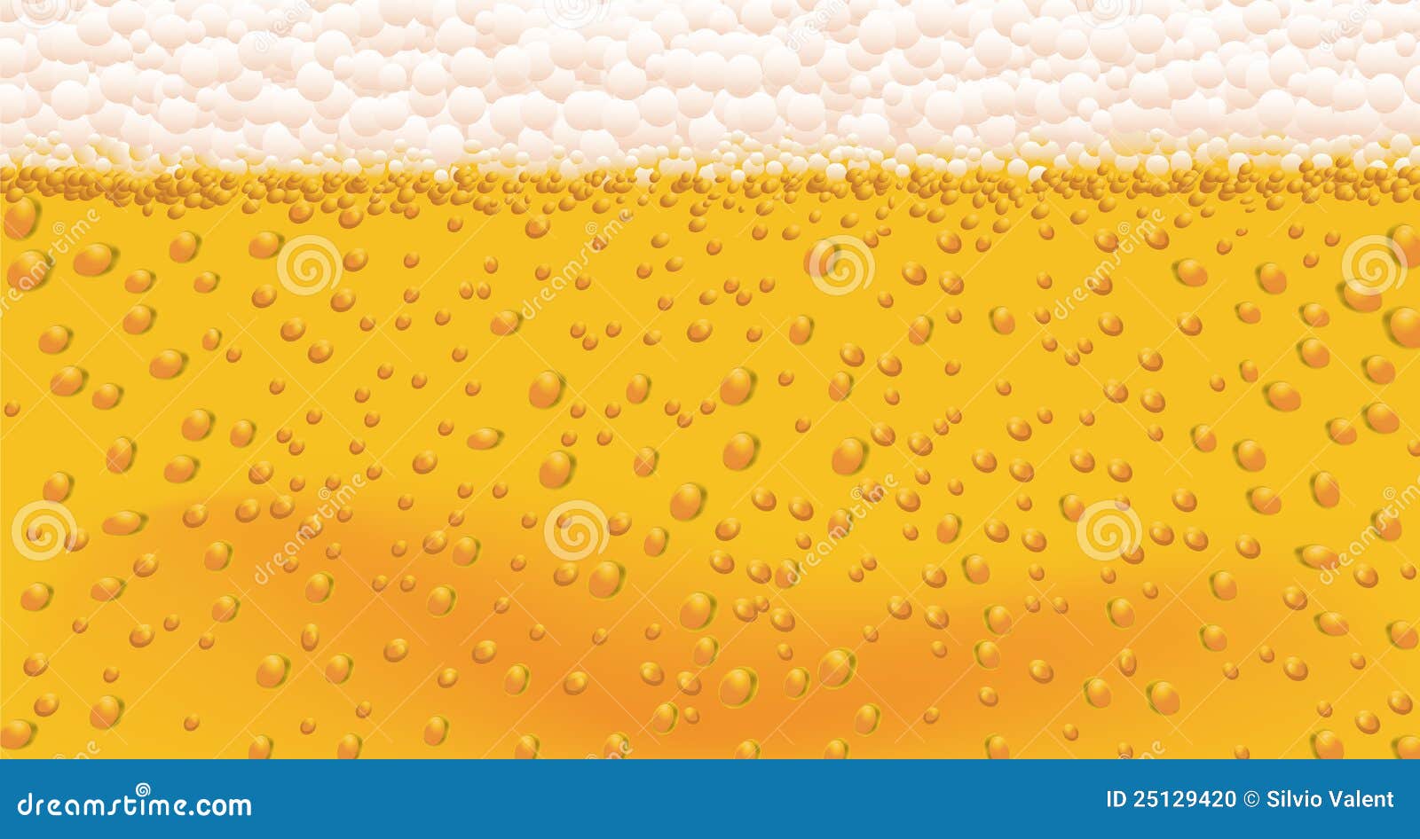 Beer bubble stock vector. Illustration of macro, fresh - 25129420