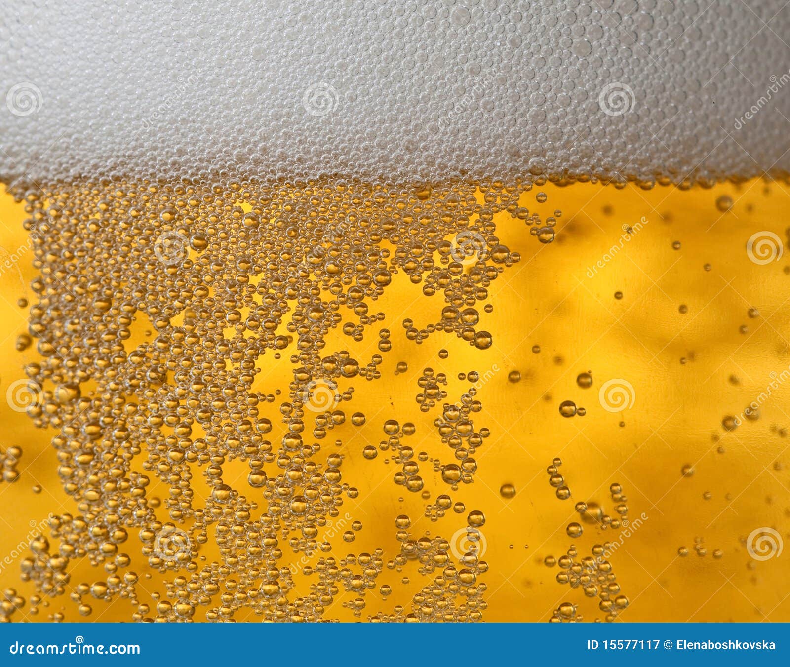 Beer bubbles stock image. Image of glass, isolated, abstract - 15577117