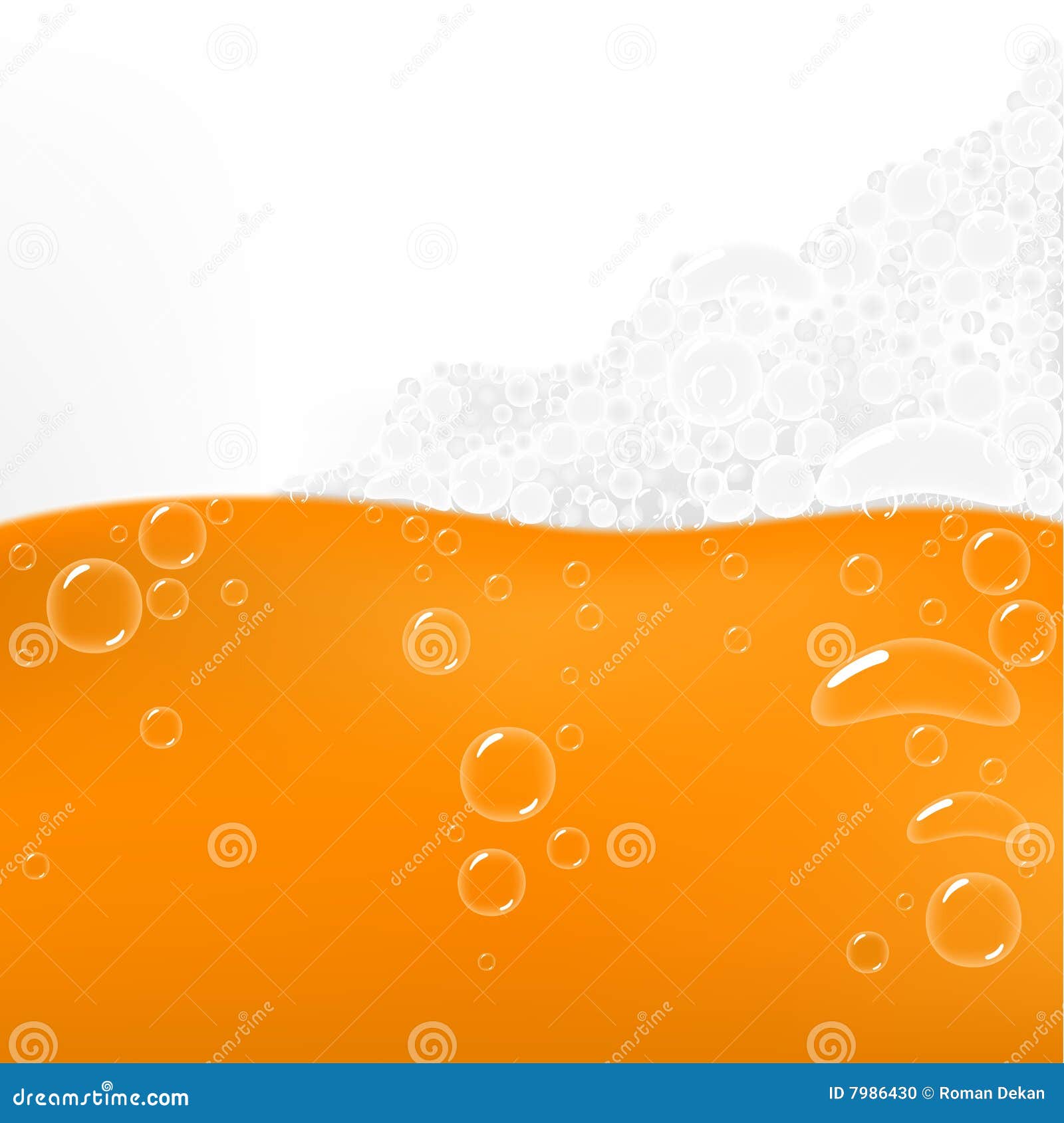 Beer Bubbles Texture Vector Illustration | CartoonDealer.com #71762934