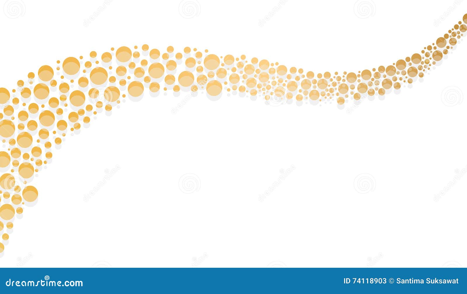 Beer Bubbles Texture Vector Illustration | CartoonDealer.com #71762934