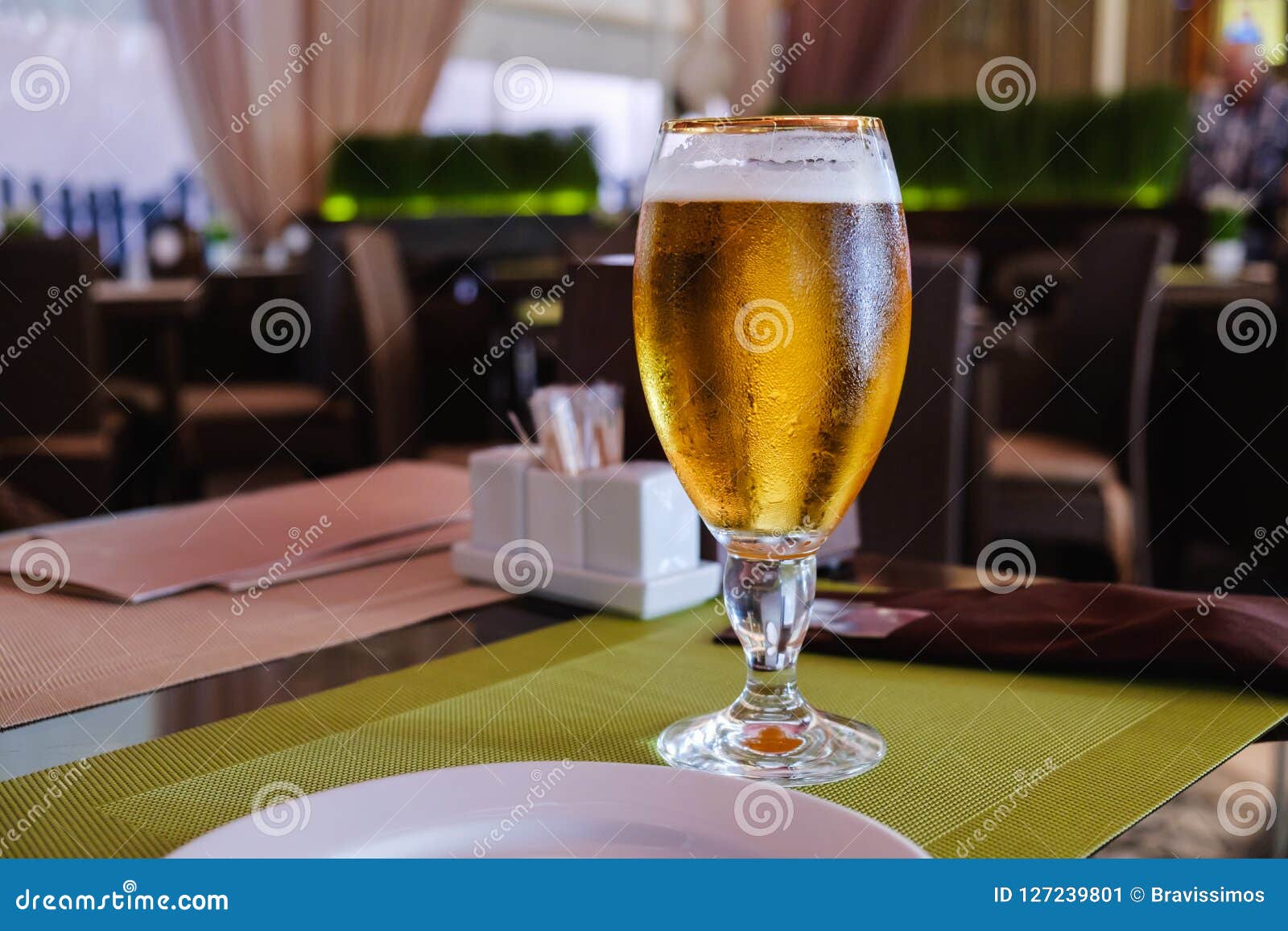 Beer Cafe Alcohol Bar, Restaurant Cafe Interior Stock Image - Image of ...
