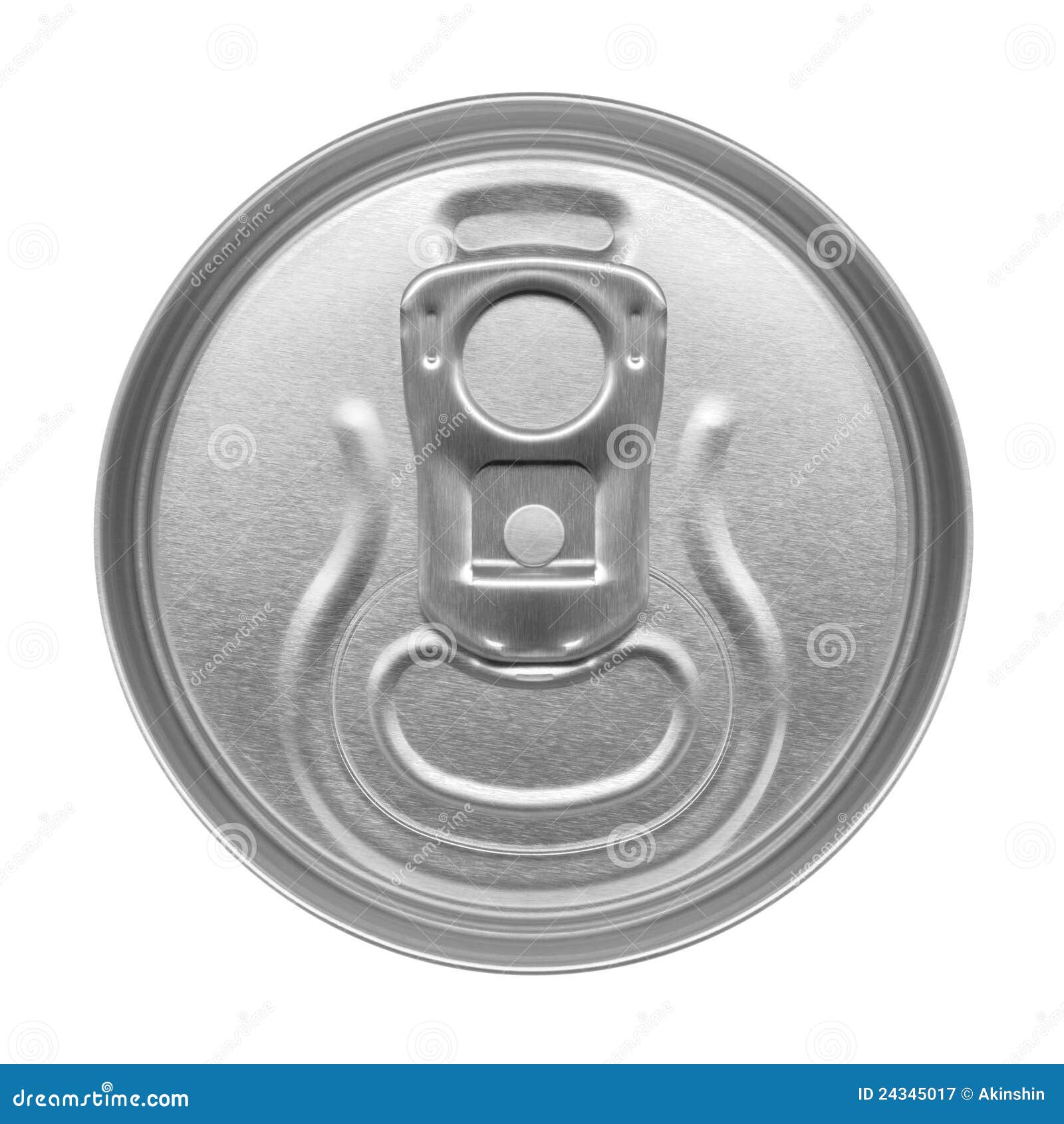 Beer Can, View from the Top Stock Image - Image of canned, icon: 24345017