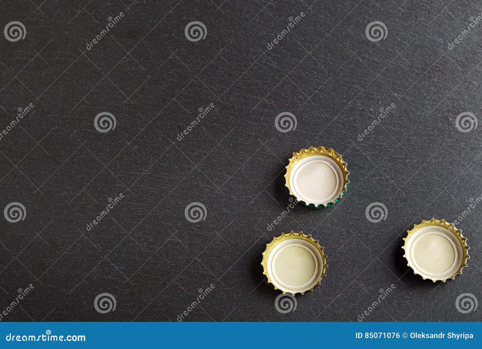 Beer cap top view stock photo. Image of front, fresh - 85071076