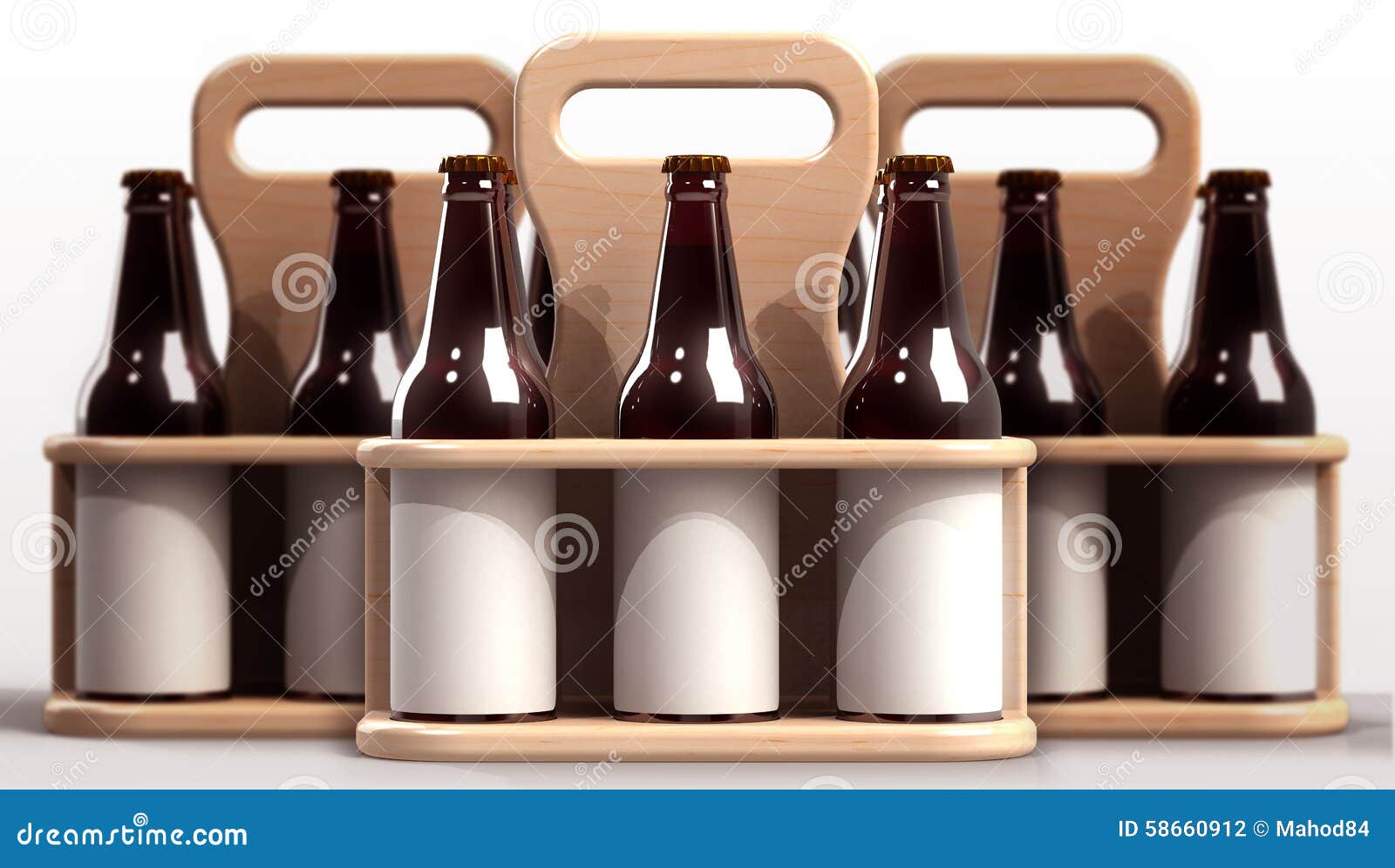Beer case stock illustration. Illustration of object - 58660912