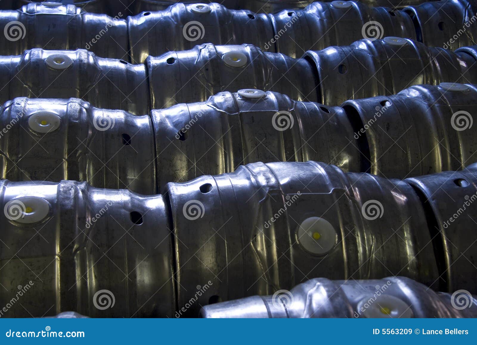 Beer casks stock image. Image of industrial, storage, beverage - 5563209