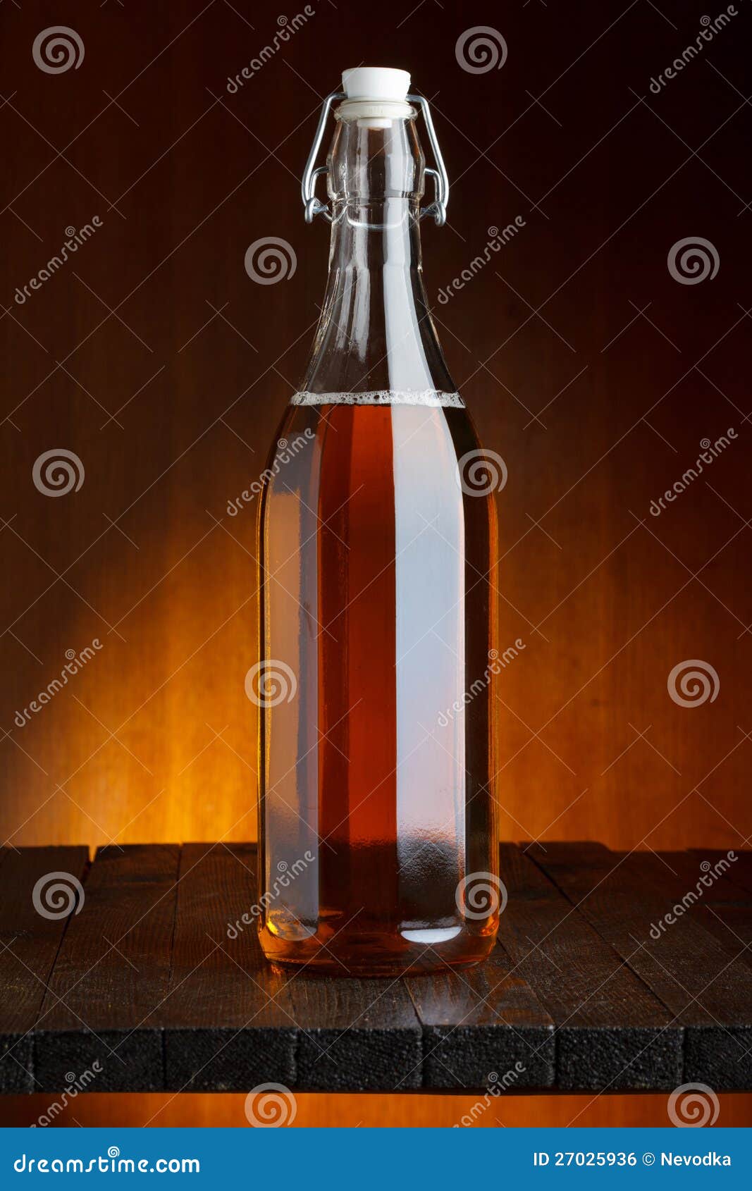 Beer or cider bottle stock photo. Image of booze, bubbles - 27025936