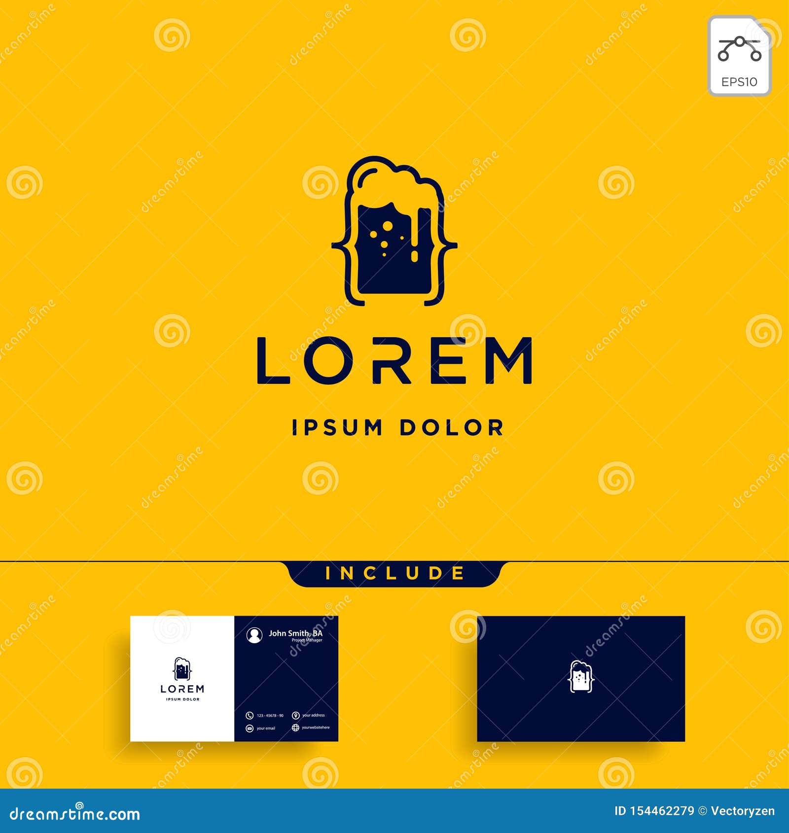 Beer Code Logo Design Bar Coding Simple Line Stock Vector ...