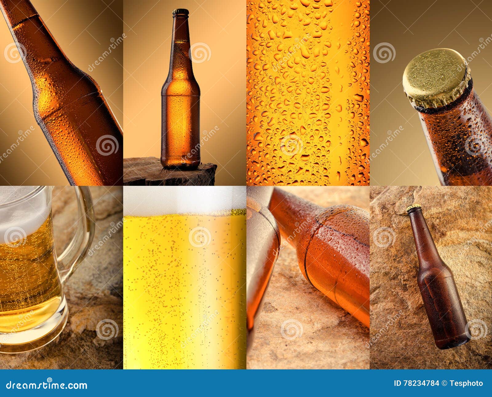 Beer Collage Different Beer Details Stock Photos - Free & Royalty-Free ...