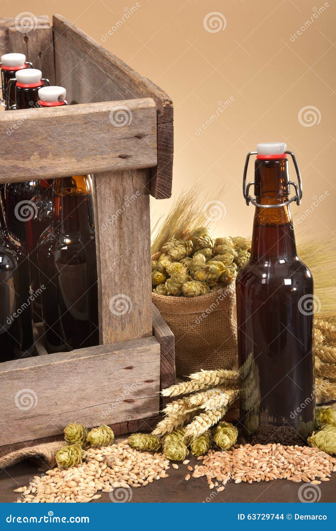 Beer crate stock photo. Image of garden, tradition, drink - 63729744