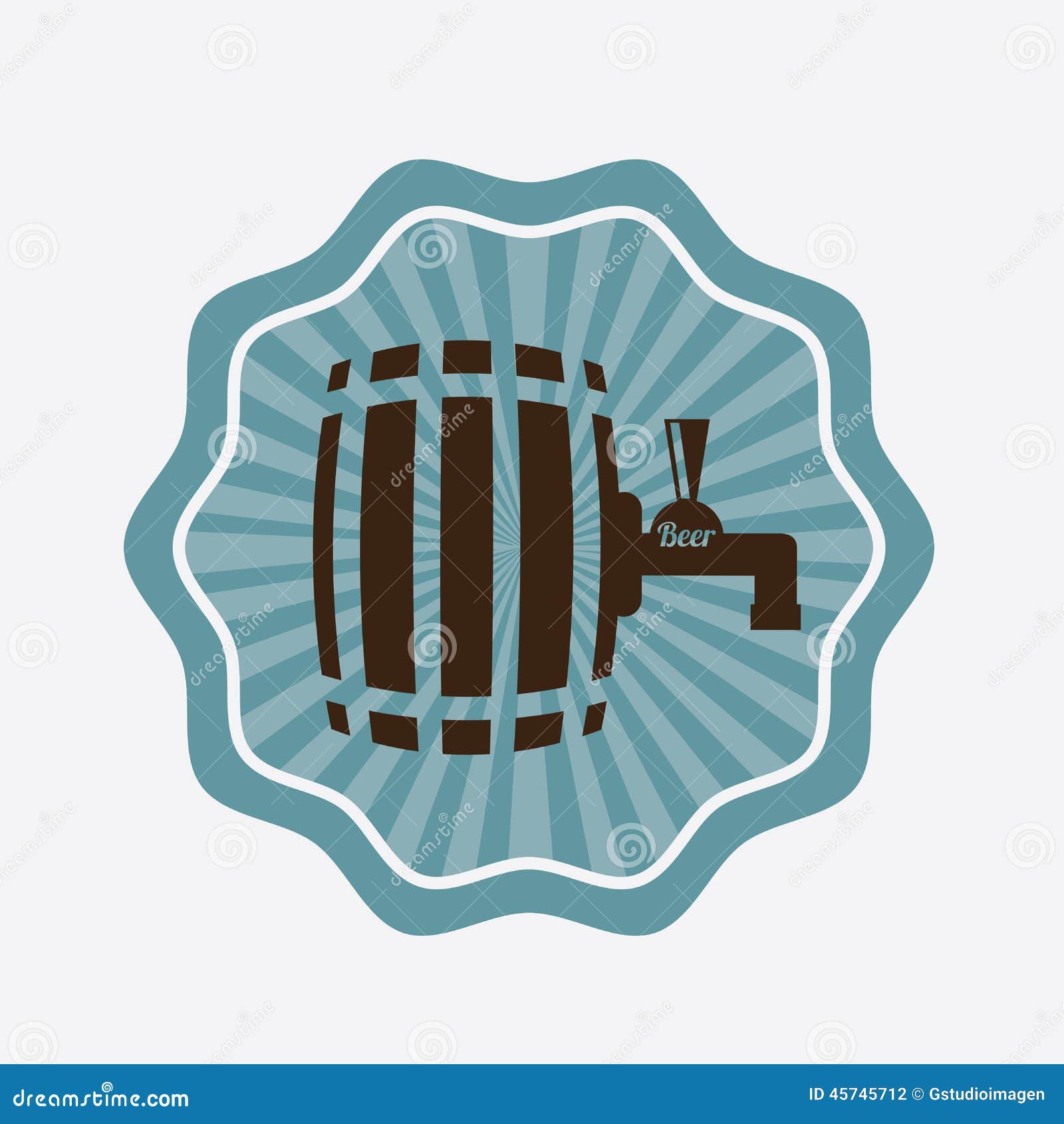 Beer design stock vector. Illustration of stout, background - 45745712