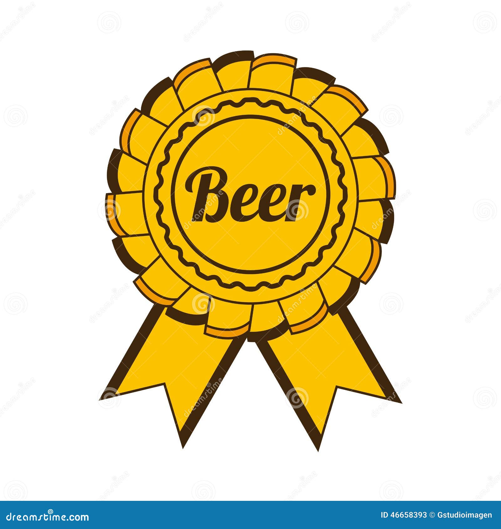 Beer design stock vector. Illustration of label, brewery - 46658393