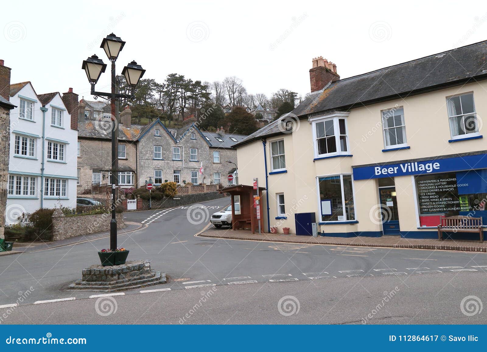 Beer in Devon stock image. Image of high, village, england - 112864617