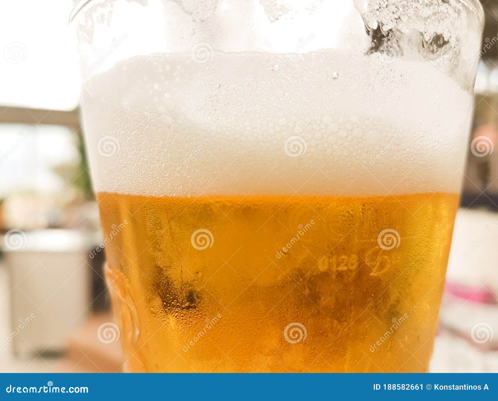 Beer Cold in a Forest Under Pine Trees Stock Image - Image of bavaria ...