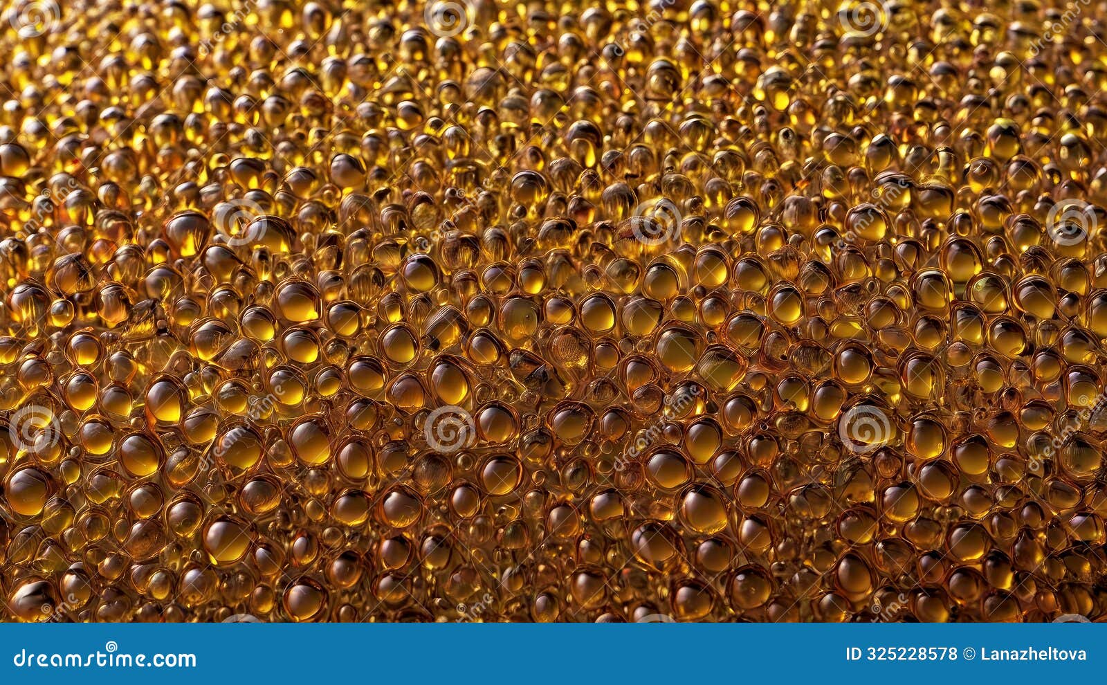 Beer Drops Form Masterpiece of Intricate Patterns and Textures Creating ...