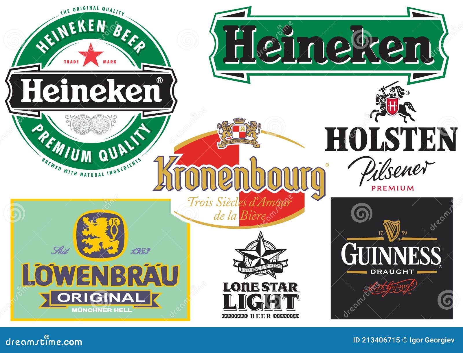 Heineken Label Vector