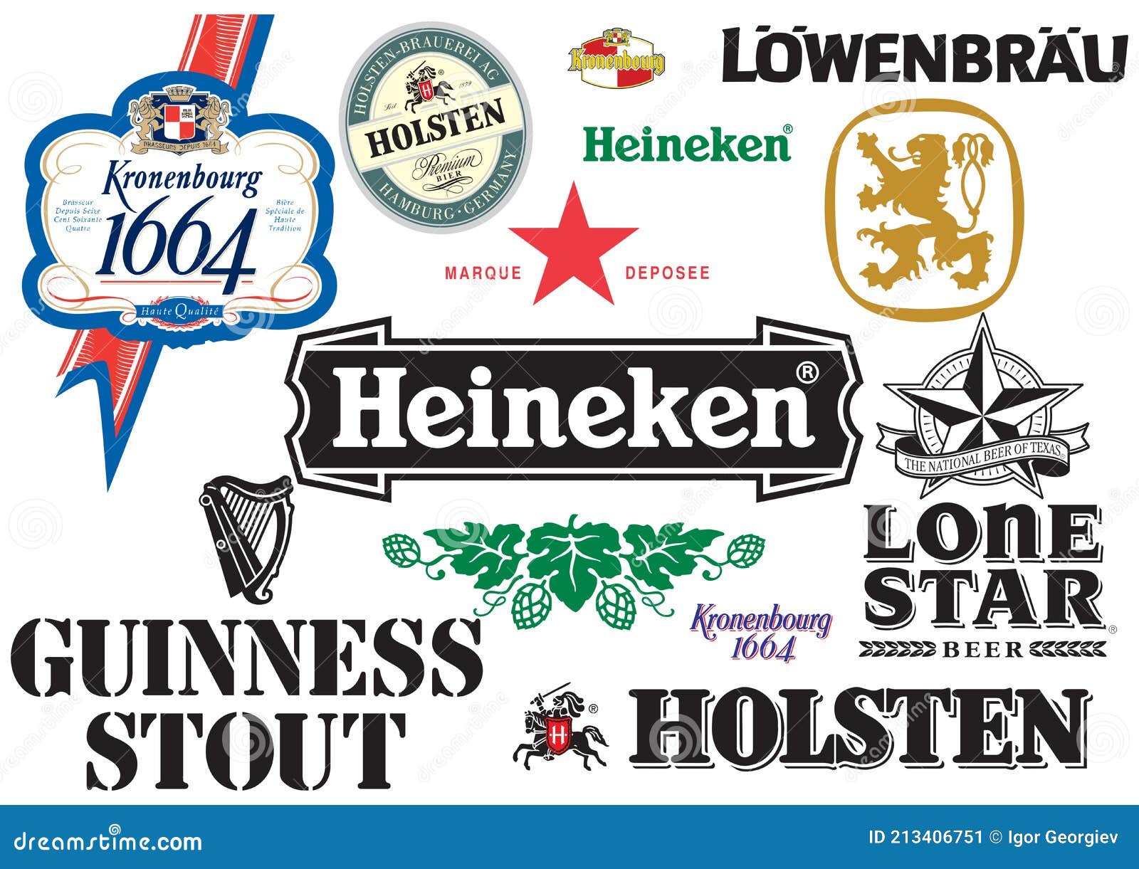 Heineken Label Template