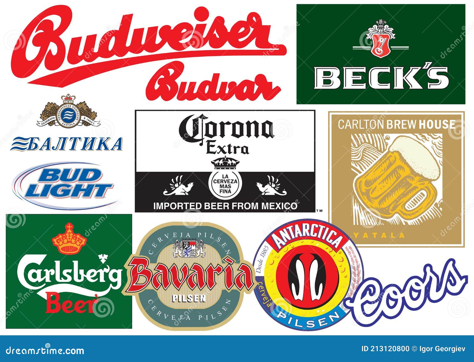 Popular Beer Logos
