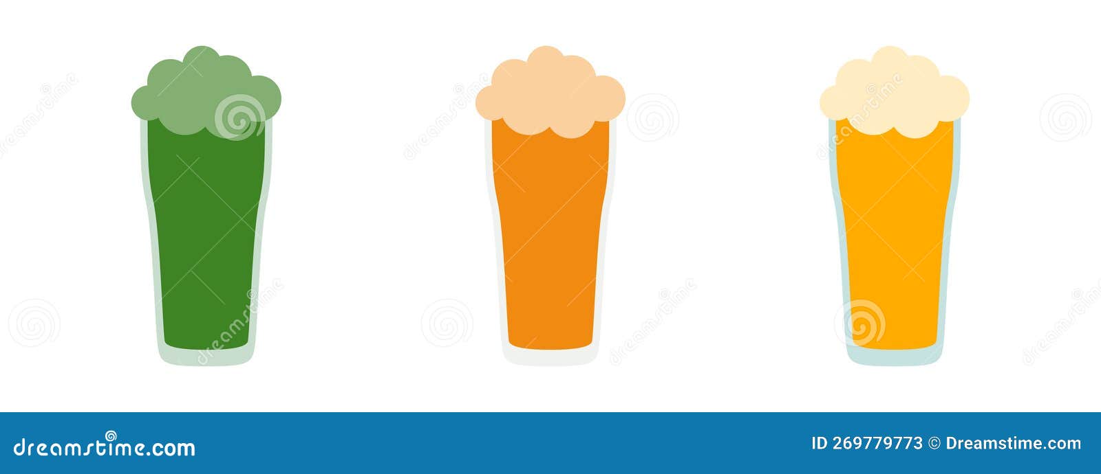 Beer in Flat Style Isolated Stock Vector - Illustration of object ...