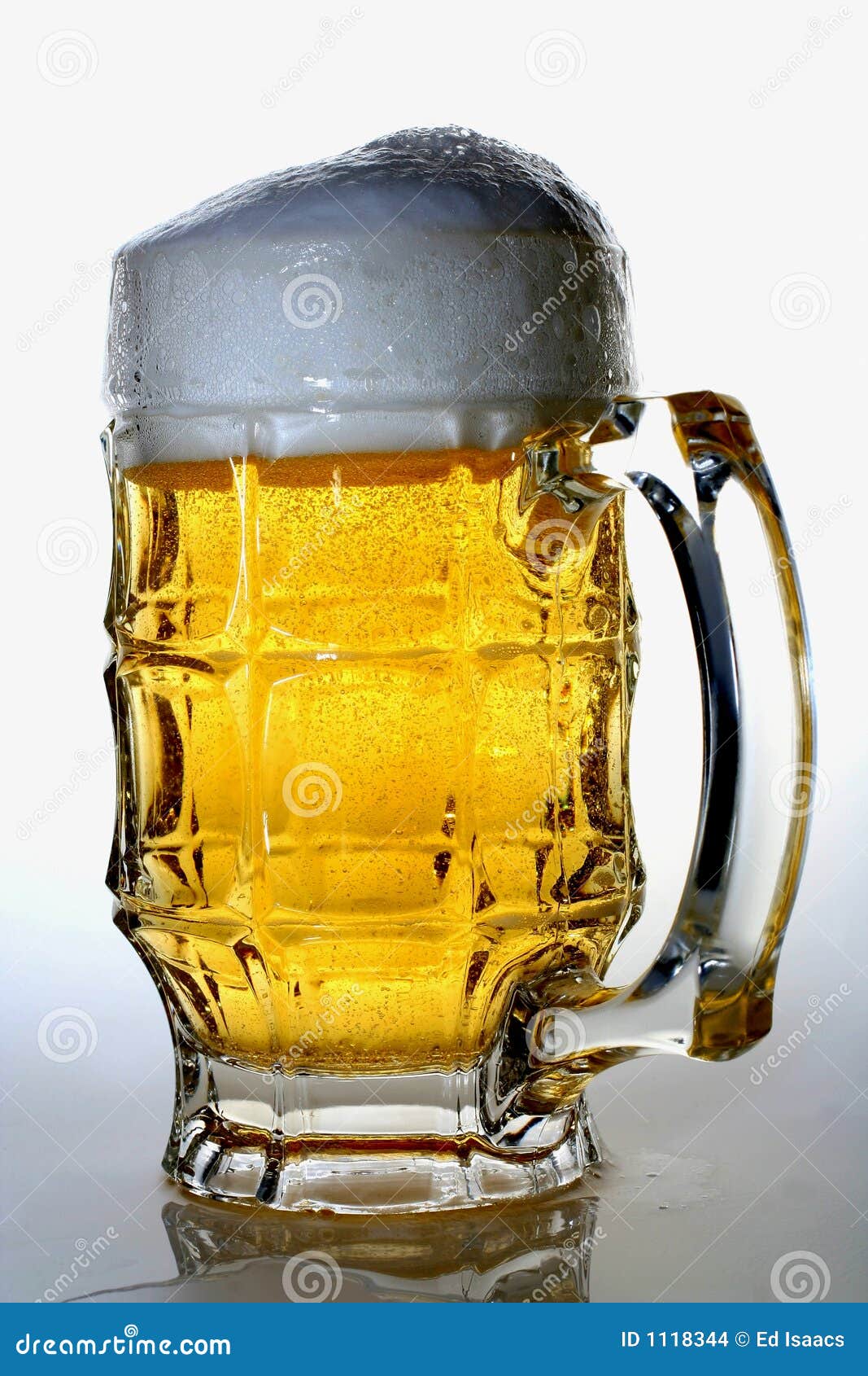 Beer with Foam stock photo. Image of design, transparent - 1118344